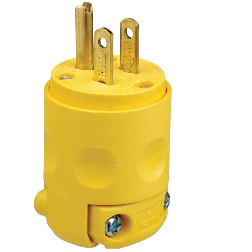 515-PV Clavija Amarillo 15 A 125 V – Distrubuciones Electricas S.A.S